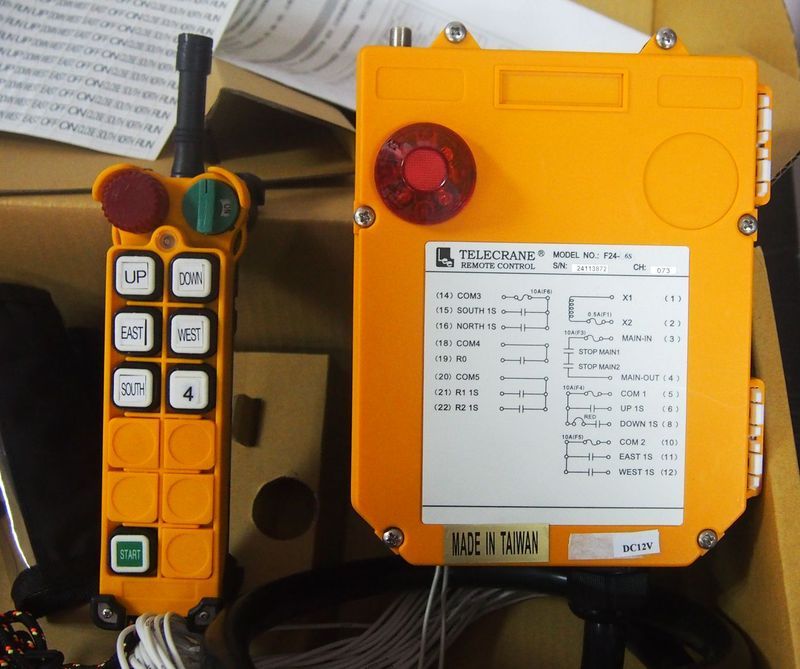 F24-6S industrial Radio Controller for crane